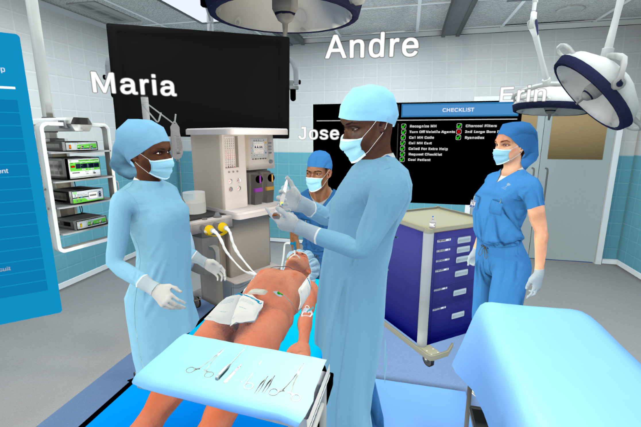 Malignant Hyperthermia VR - UAB Clinical Simulation